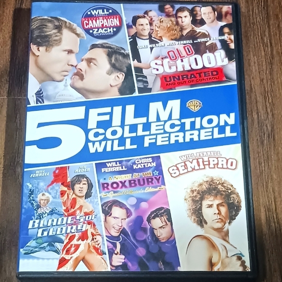 Warner Bros. | Media | 5 Film Collection On Dvd Will Ferrell | Poshmark